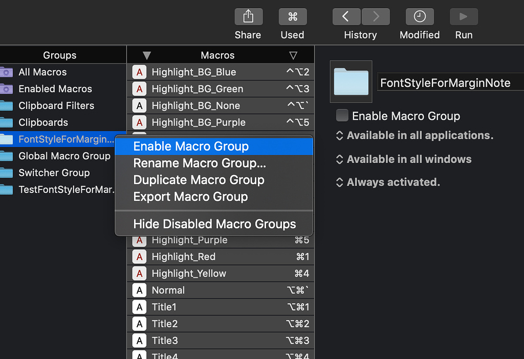 【Mac使用KME快捷键格式化字体】 - 方法、技巧、工作流 - MarginNote 中文社区