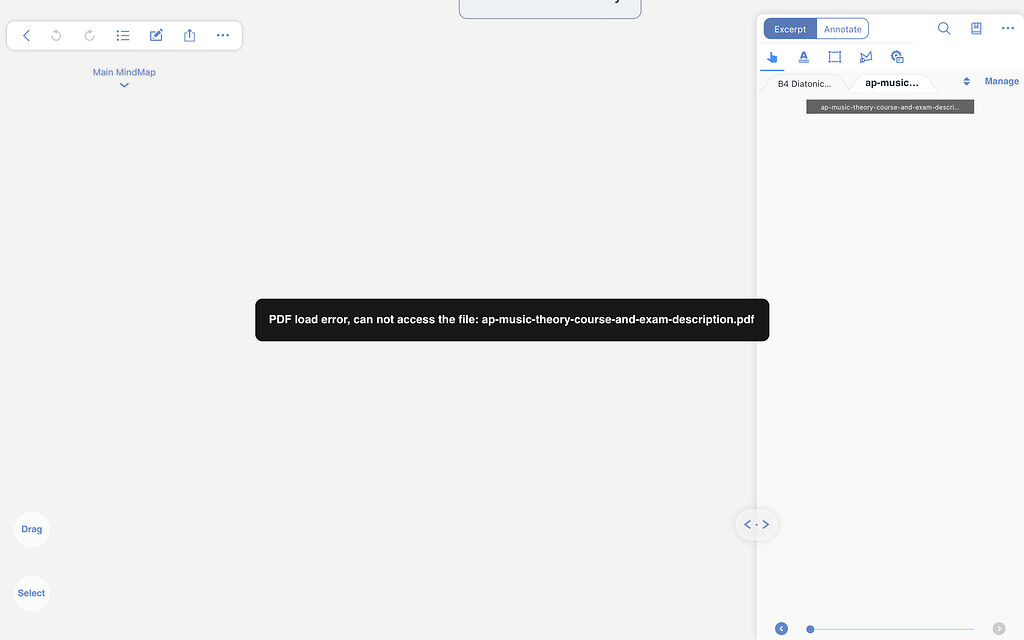 无法打开任何PDF - Mac故障 - MarginNote 中文社区