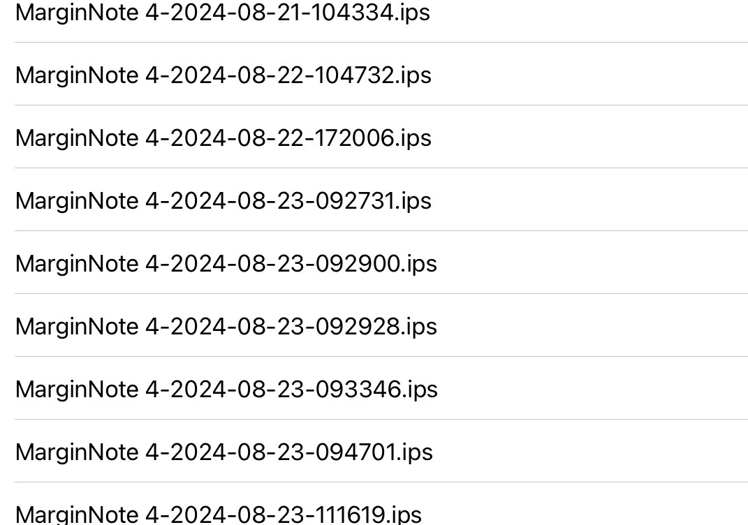 mn4闪退严重 - 故障反馈 - MarginNote 中文社区